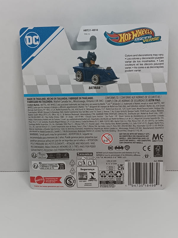 Hot Wheels Racer Verse Batman Diecast Batmobile 2 - AFcollector.com