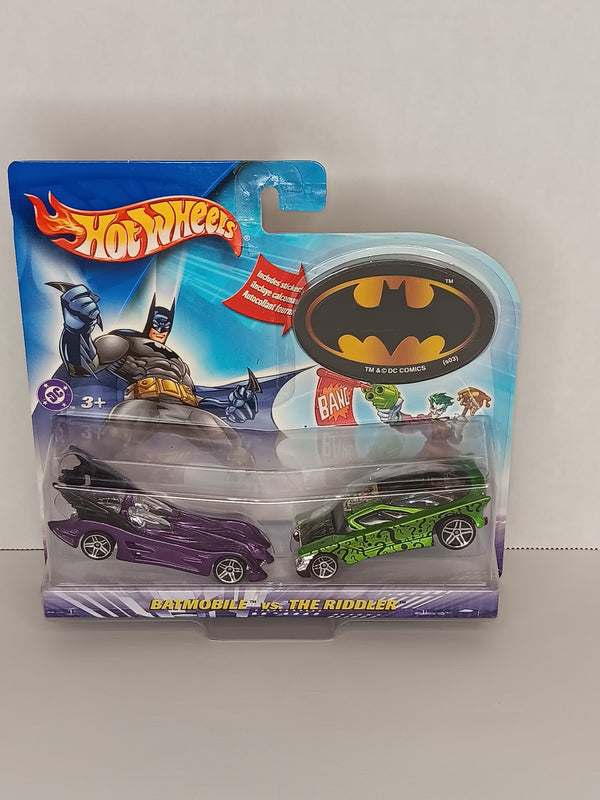 Batmobile - Hot Wheels Batman vs The Riddler Diecast Cars - AFcollector.com