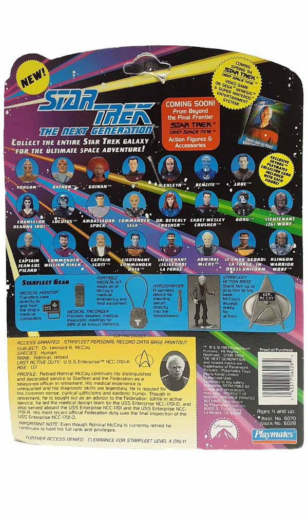 Dr. McCoy - Admiral McCoy - Star Trek TNG The Next Generation MOC acti ...