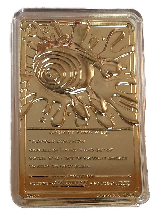 Polywhirl - Pokemon Burger King Gold Card With Pokeball in box ...