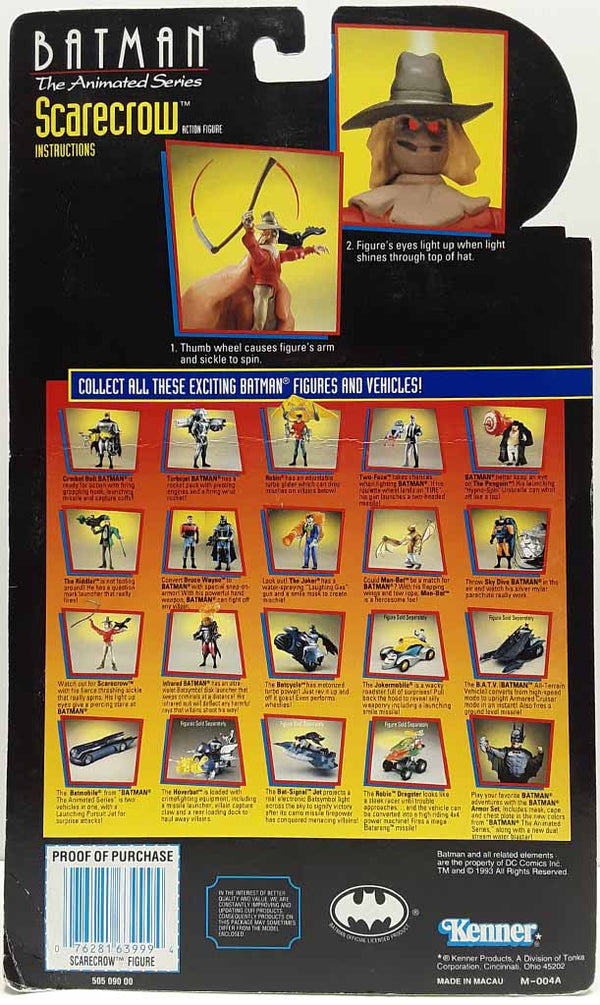 Scarecrow - BTAS Batman The Animated Series MOC action figure 2 ...