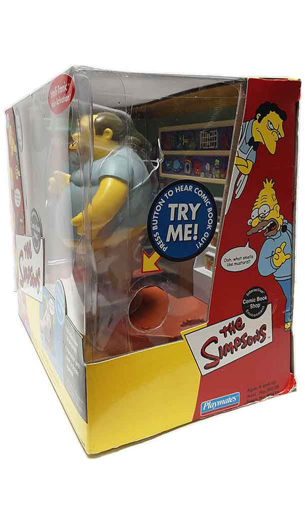 Simpsons Comic Book Shop - Comic Book Guy MOC interactive environment ...
