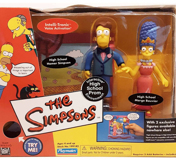 Simpsons High School Prom - High School Homer and High School Marge MO ...