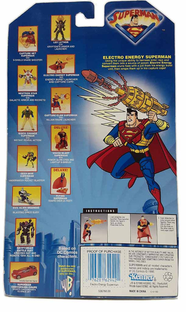 Superman - Electro Energy - Superman The Animated Series MOC action fi ...