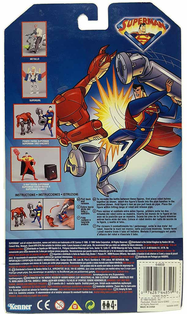 Superman - Power Swing - Superman The Animated Series MOC action figur ...