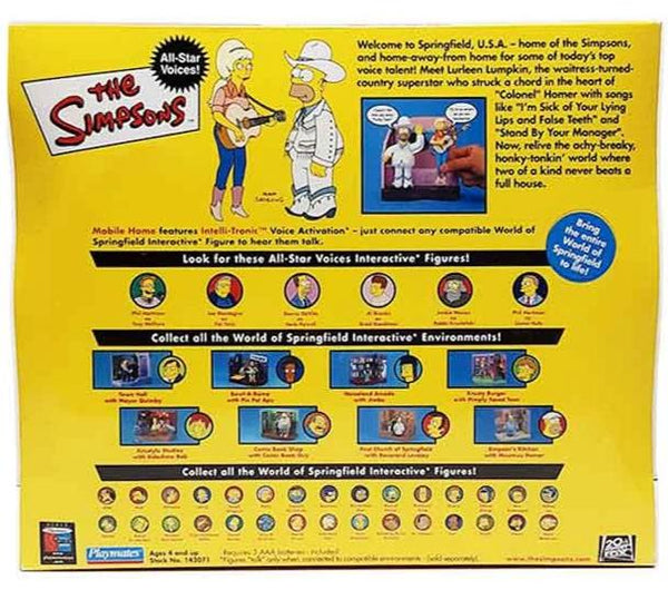Simpsons Mobile Home - Colonel Homer and Lurleen Lumpkin MOC interacti ...